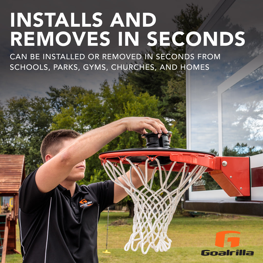 Basketball Rim Blocker - Basketball Hoop Lock | Goalsetter