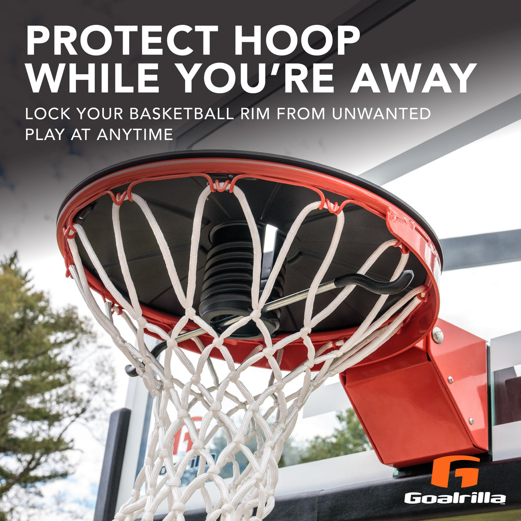 Basketball Rim Blocker - Basketball Hoop Lock | Goalsetter