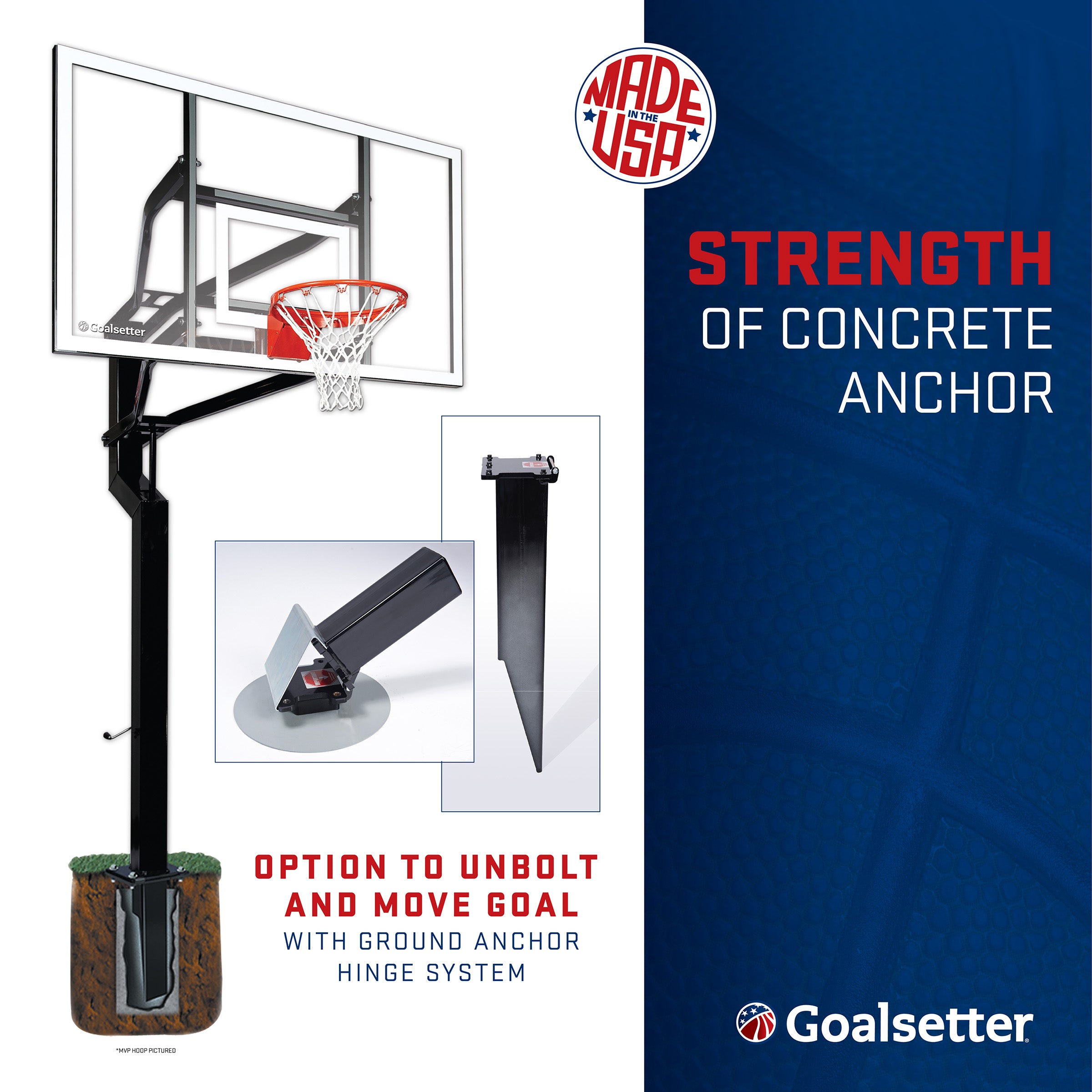 All-American 60 Basketball Hoop | Goalsetter